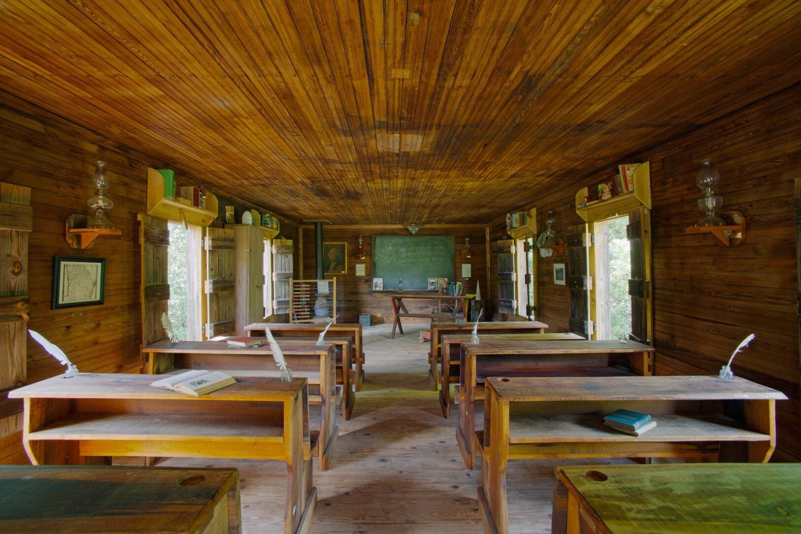 Historic One-Room Schoolhouses Across America