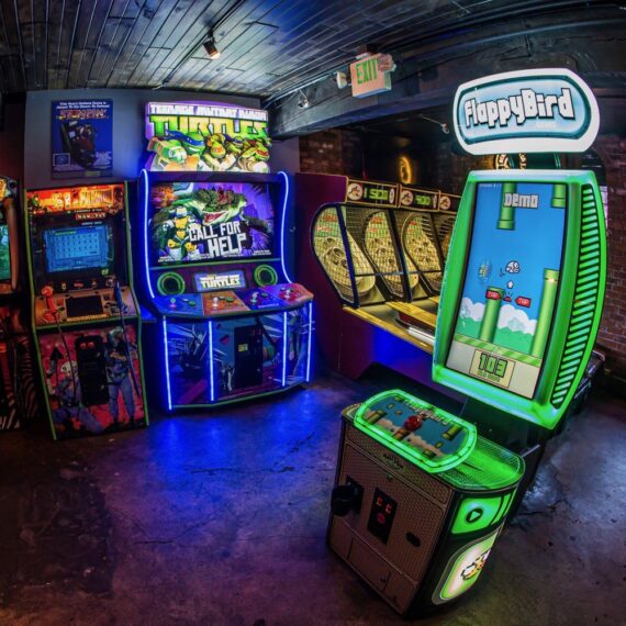 Arcade Bars Where You Can Play Classic Games With Cocktails