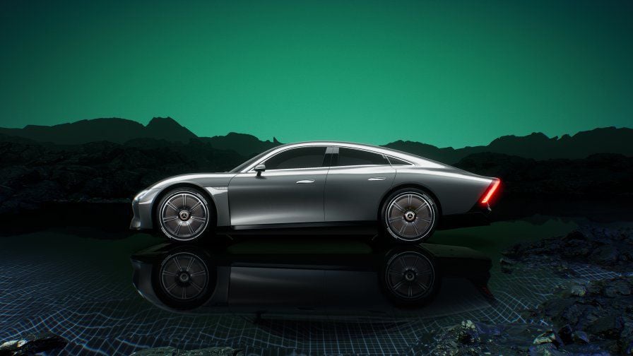Mercedes EV Concept Car Has a 620-Mile Range
