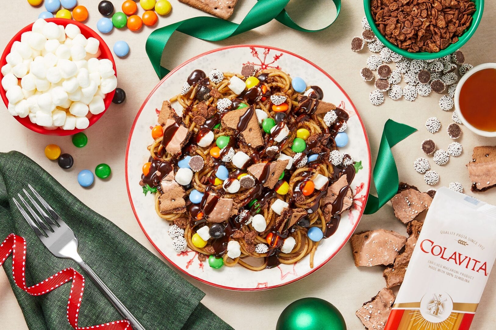 ‘Elf’-Inspired Spaghetti Offers Sweet Twist on Pasta