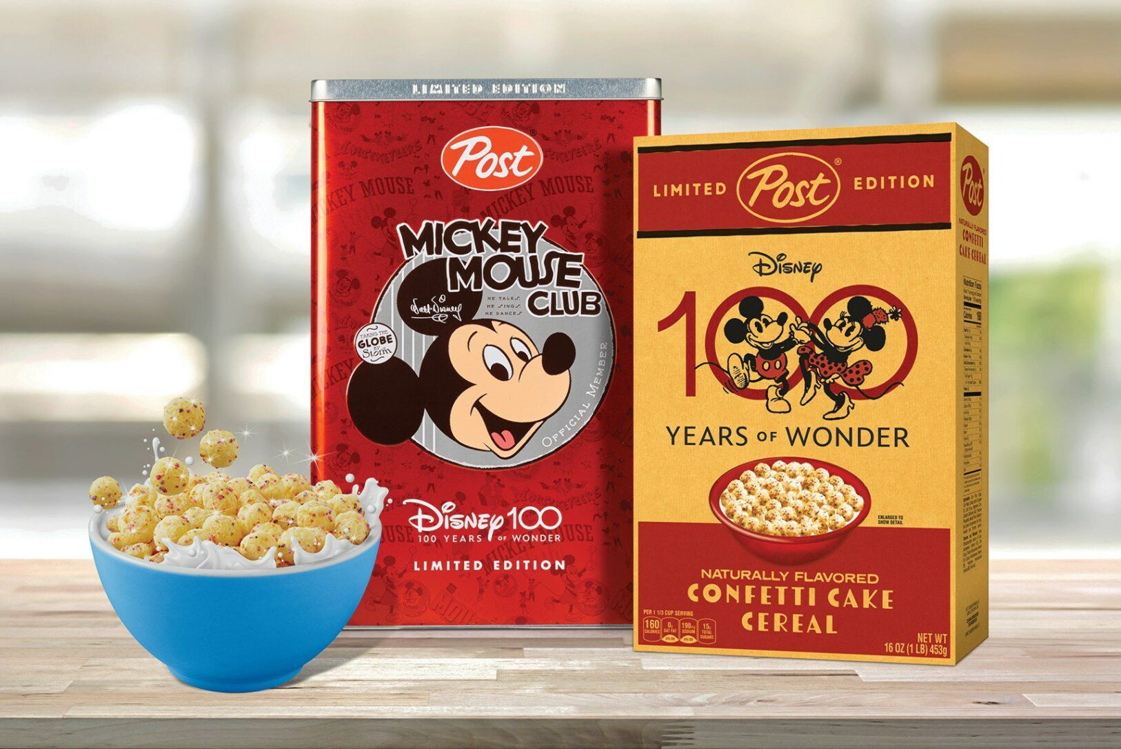 Disney Celebrates 100 Years With 2 New Cereals