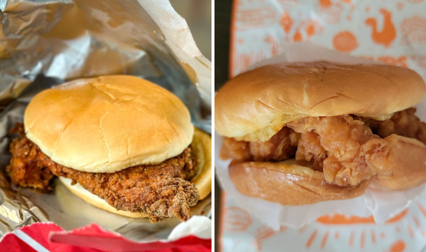 America’s Most Popular Fast-Food Chicken Sandwiches by State