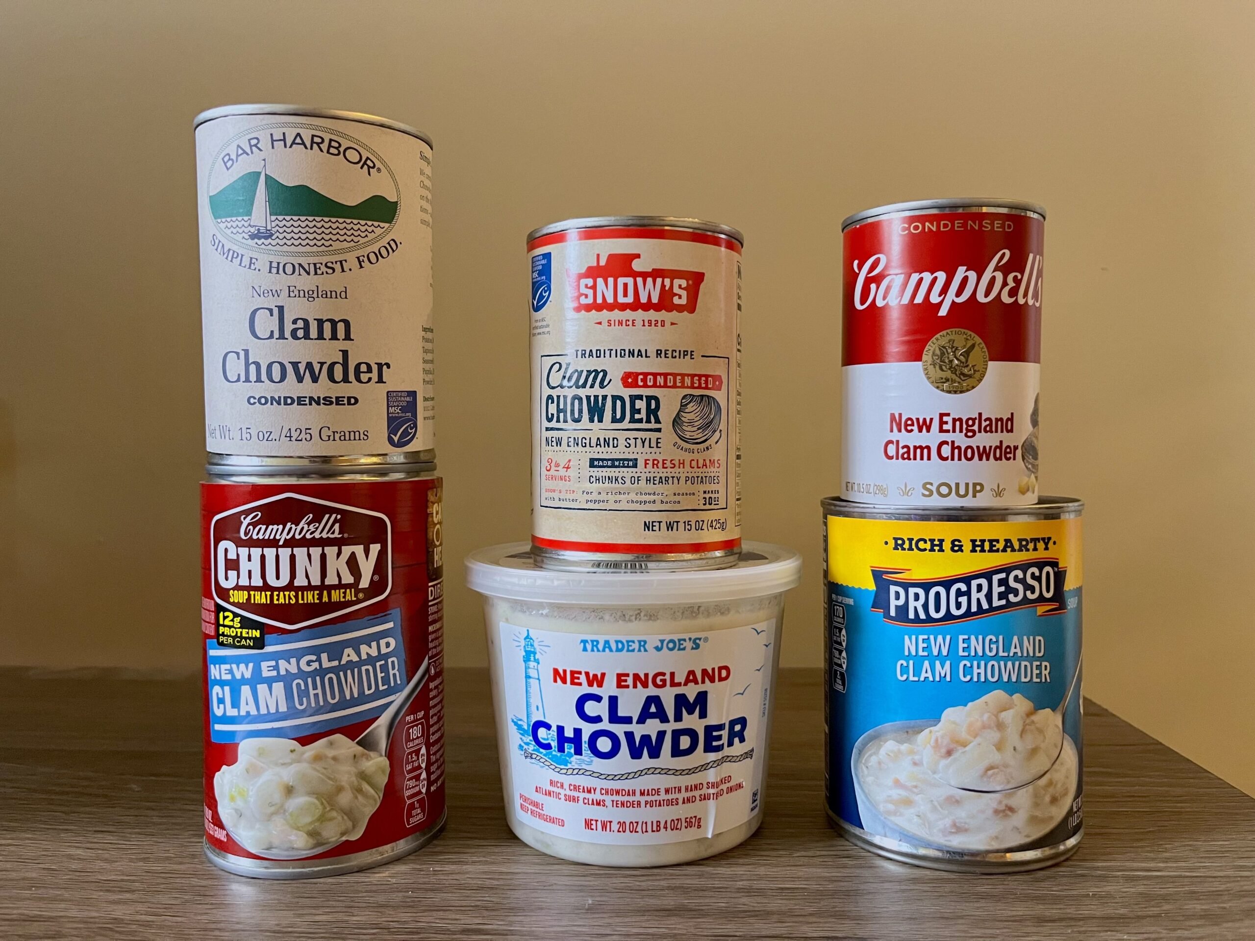 6 Popular Brands of New England Clam Chowder, Ranked