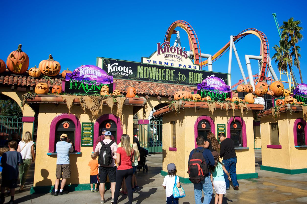 Celebrate Halloween at Theme Parks like Disney and Six Flags