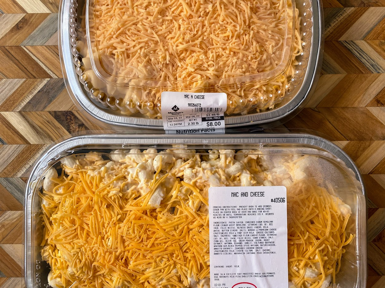 Best Mac and Cheese: Costco vs. Sam's Club