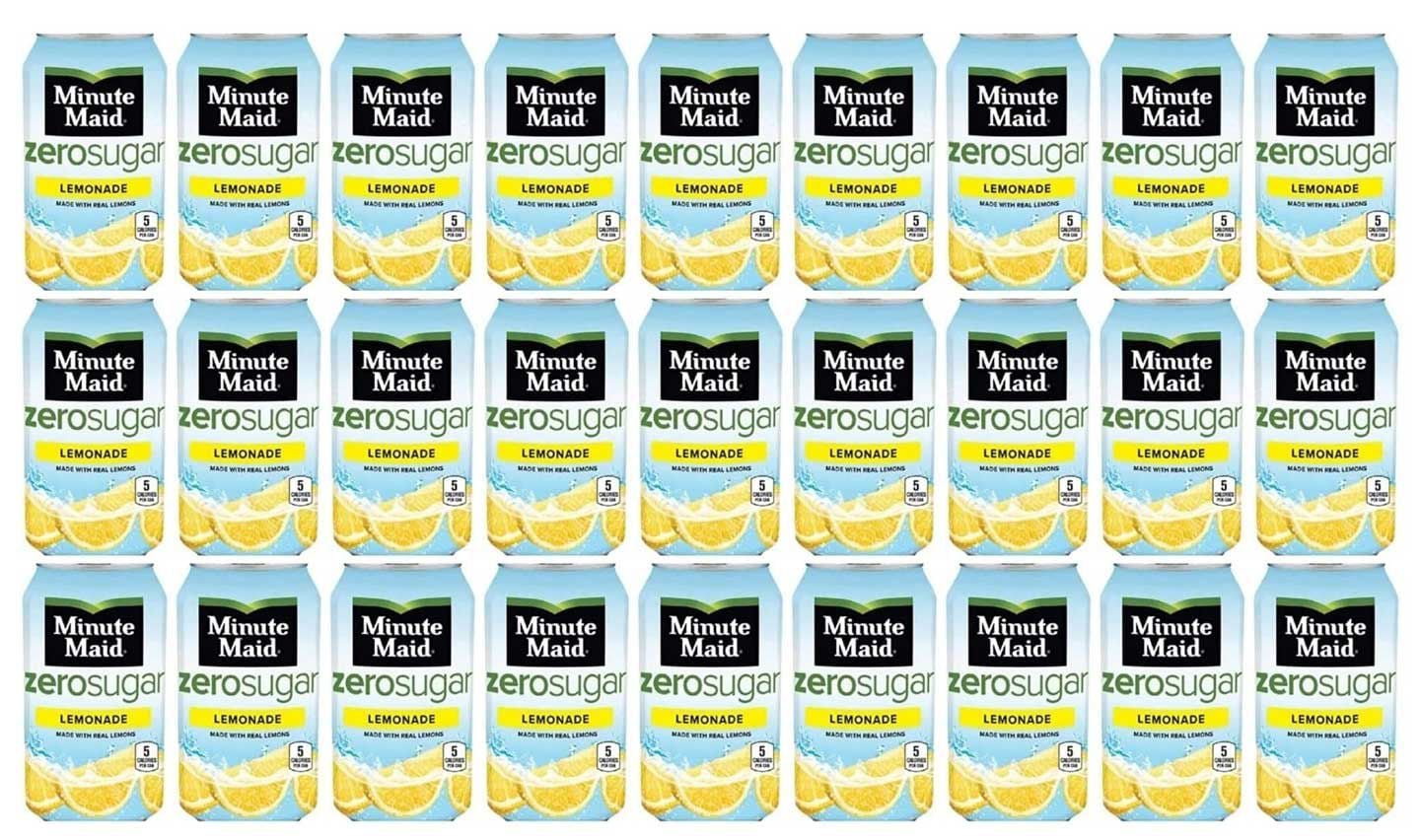 Coca-Cola Recalls Over 13,000 Cases of Minute Maid 'Sugar-Free' Lemonade