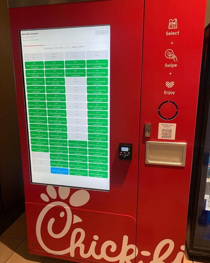 New Chick-fil-A Vending Machine in Georgia - Cheapism