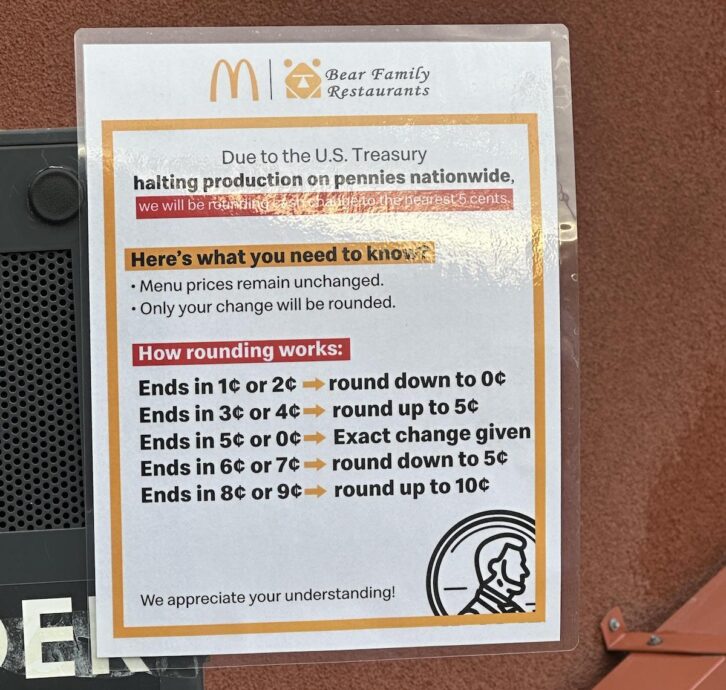 Customers See New McDonald's Prices Due to Penny Shortage - Cheapism