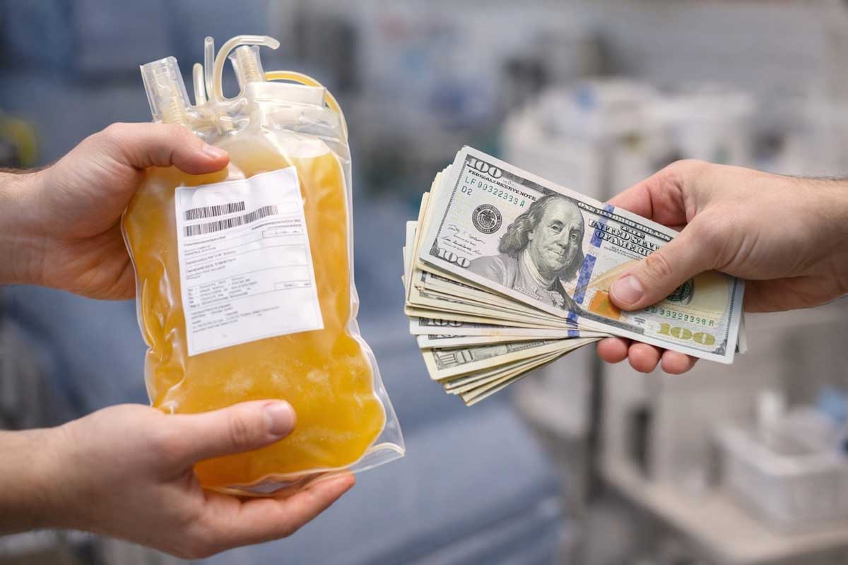 Here's How One Redditor Made Over $14k Donating Plasma